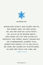Herzerwärmende Wintergedichte für die eisigen Monate