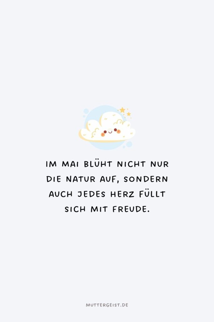 Bezaubernde Mai-Sprüche für jedes Frühlingsherz