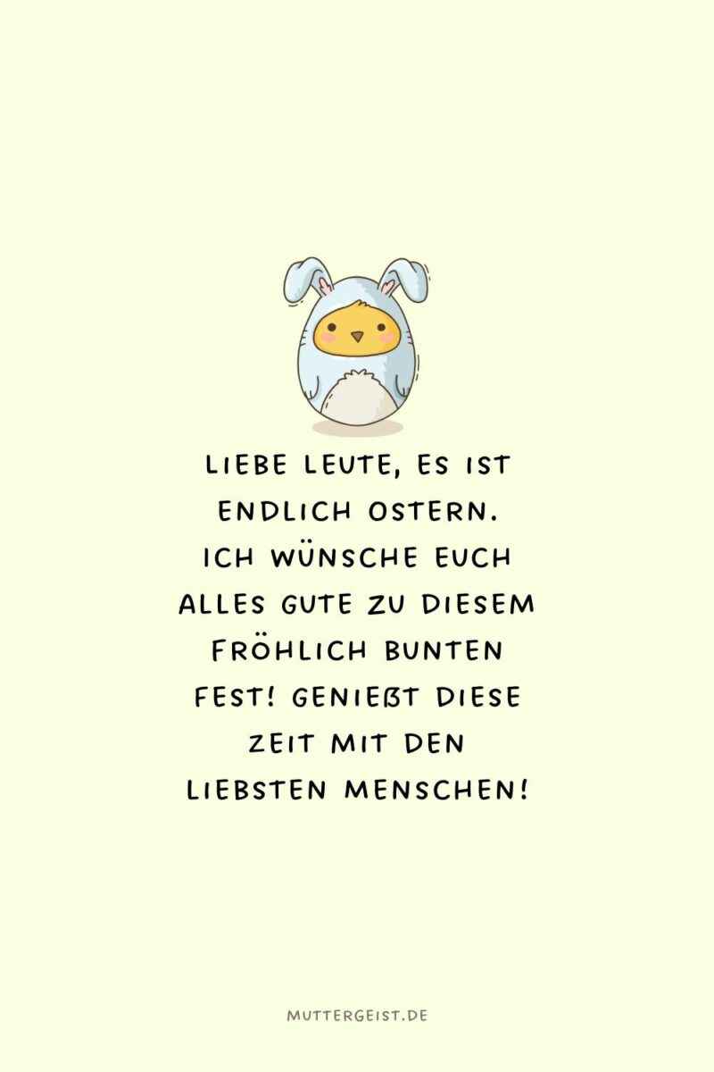 Kreative & liebevolle Ostergrüße für ein fröhliches Fest