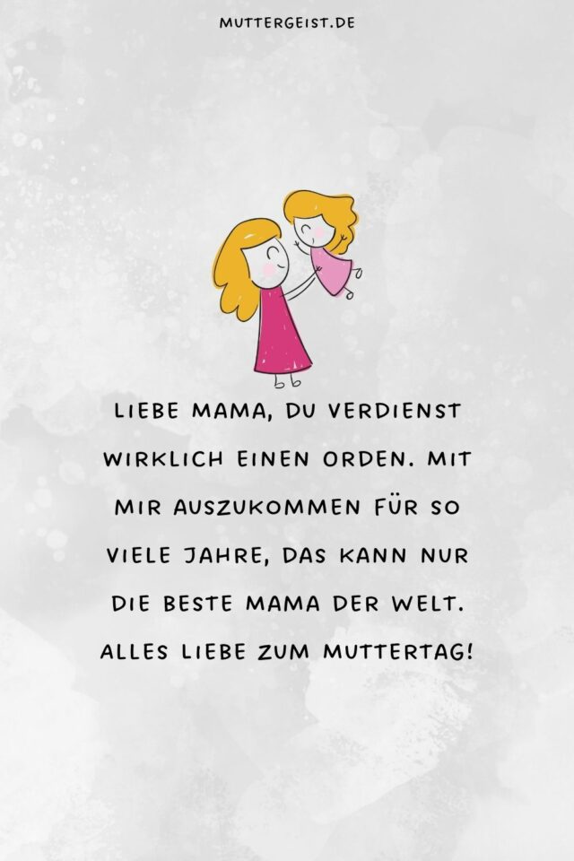 Humorvolle und lustige Muttertagssprüche für jede Mama