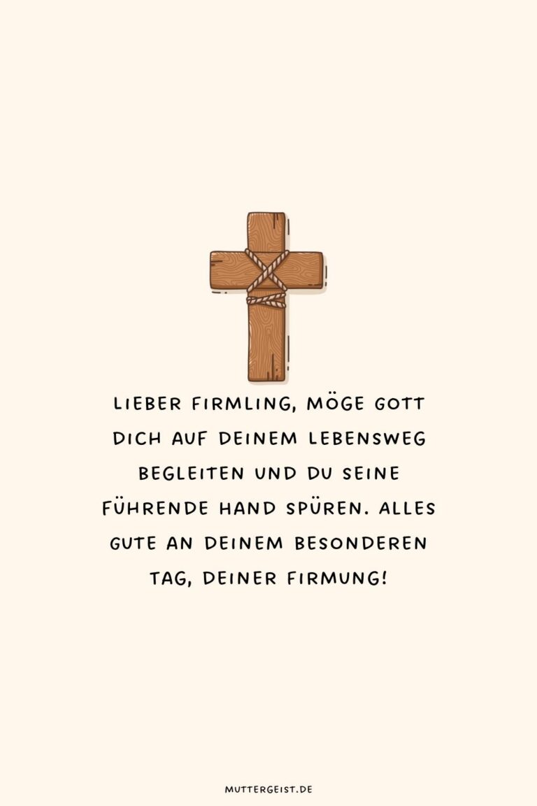 Originelle und himmlische Glückwünsche zur Firmung