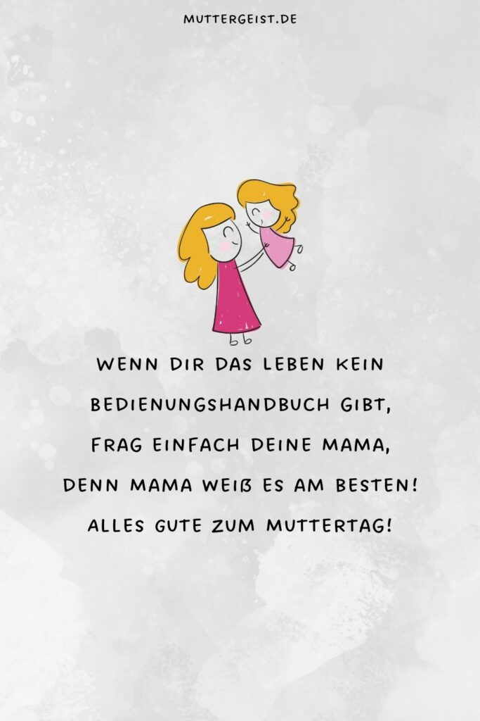 Humorvolle und lustige Muttertagssprüche für jede Mama