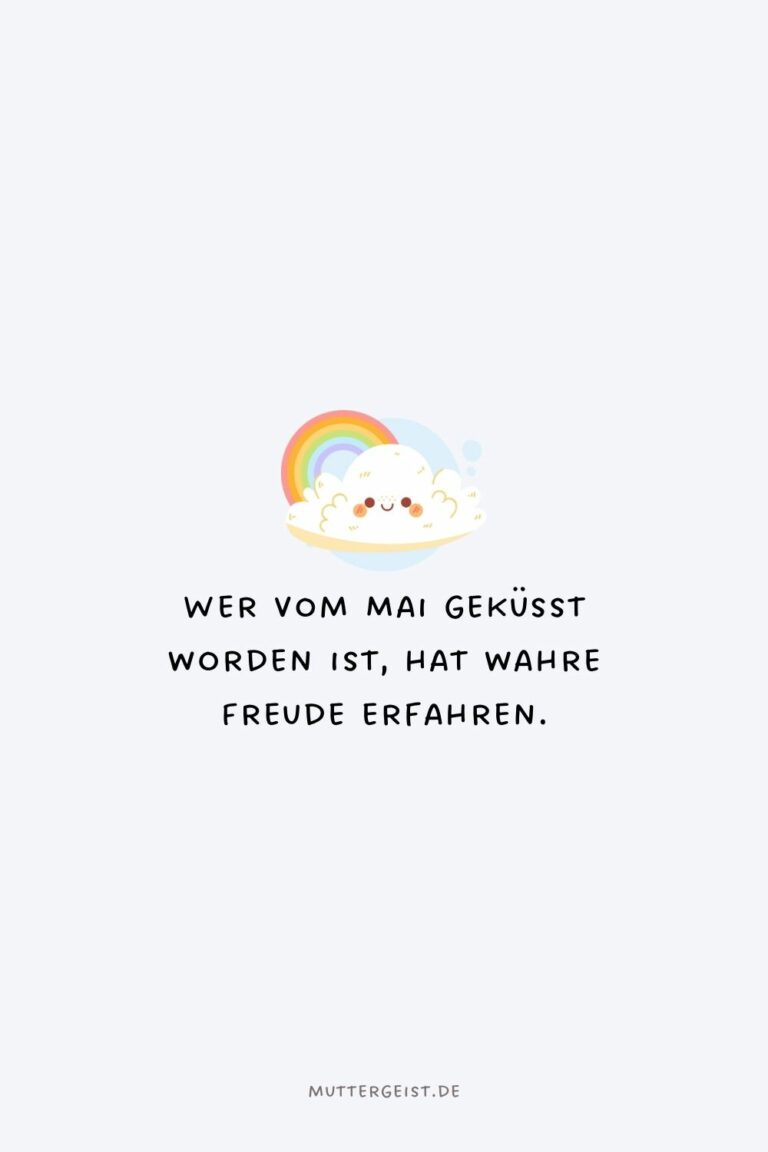 Bezaubernde Mai-Sprüche für jedes Frühlingsherz